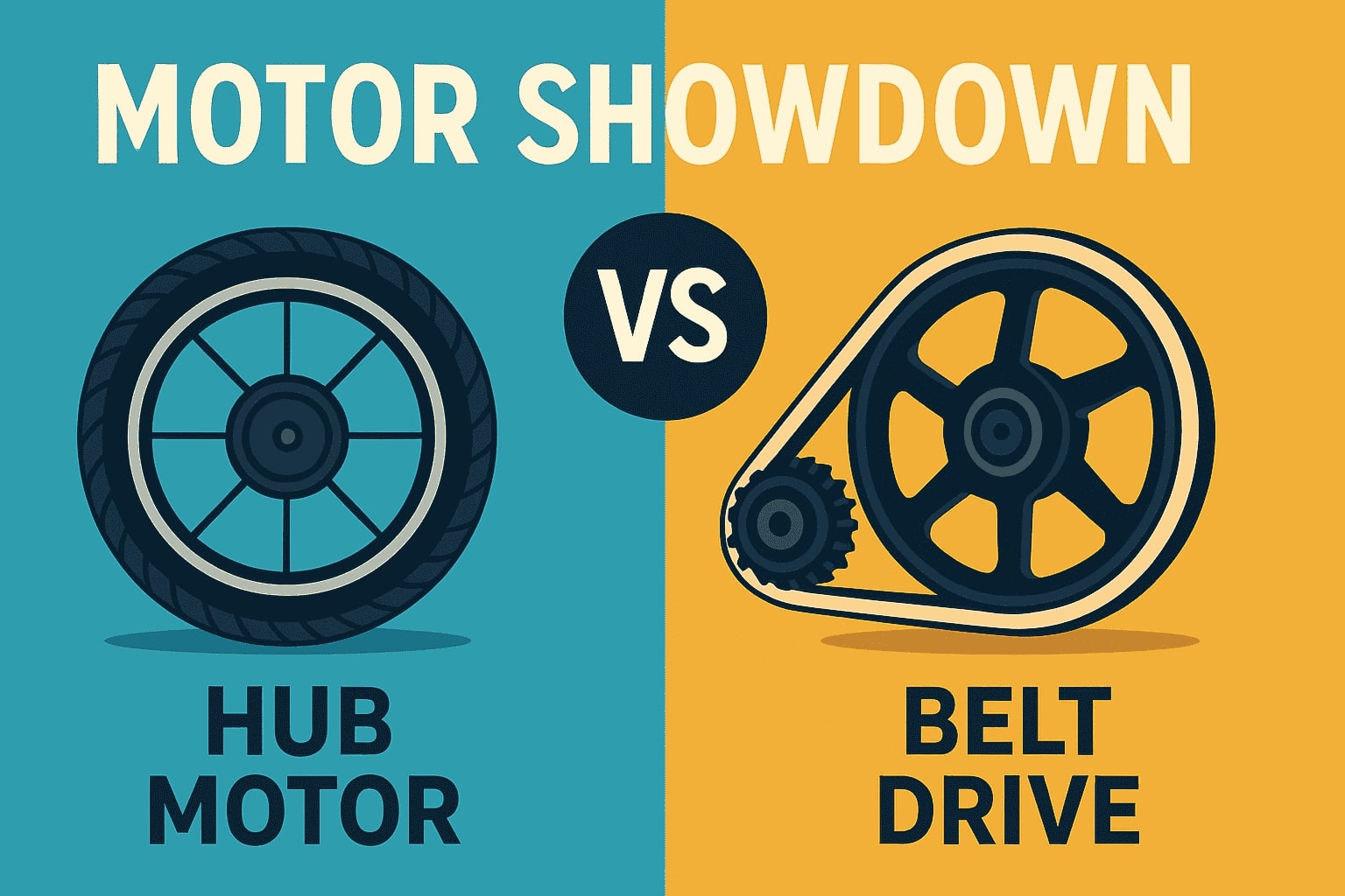 Motor Showdown: Hub Motor Vs. Belt Drive – Which Is Better? – UK ...